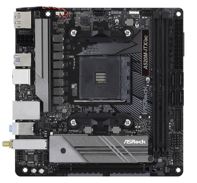 All motherboards with AMD A520 in one place. Prices included ...