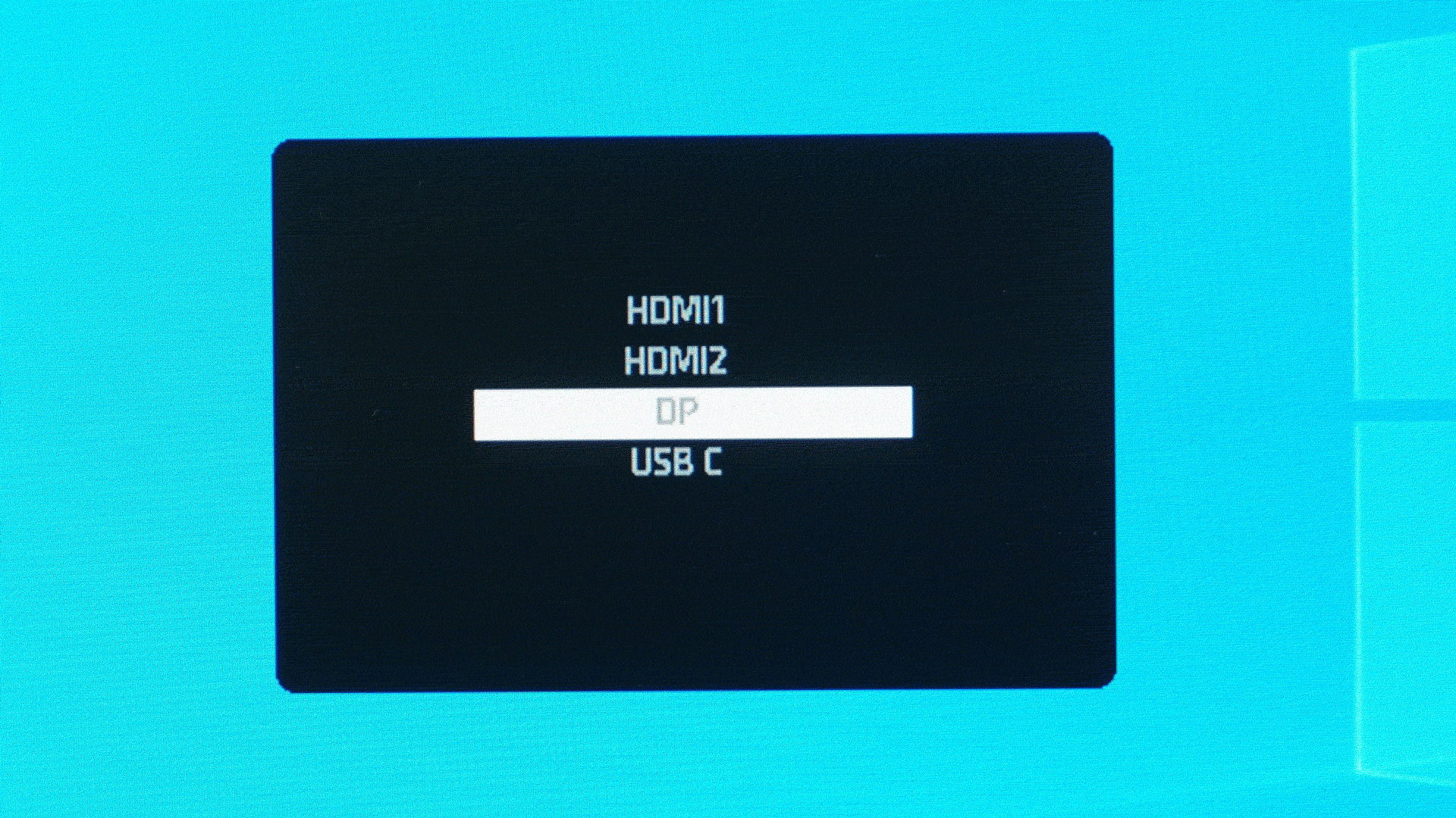Monitor test of AOC U32U1: when design is priority - Setting options of ...