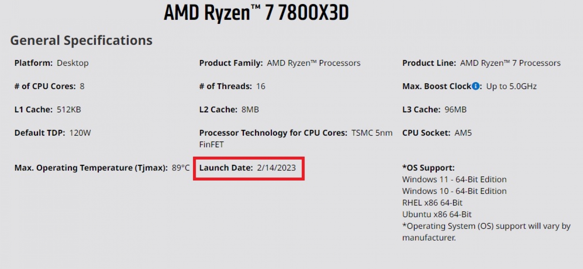 AMD Ryzen 7000X3D release date revealed? (Update: Sadly not ...