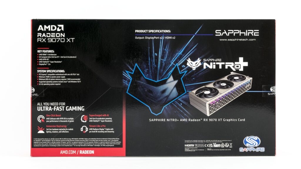 Sapphire Nitro+ Radeon RX 9070 XT OC Review: Aesthetics First ...